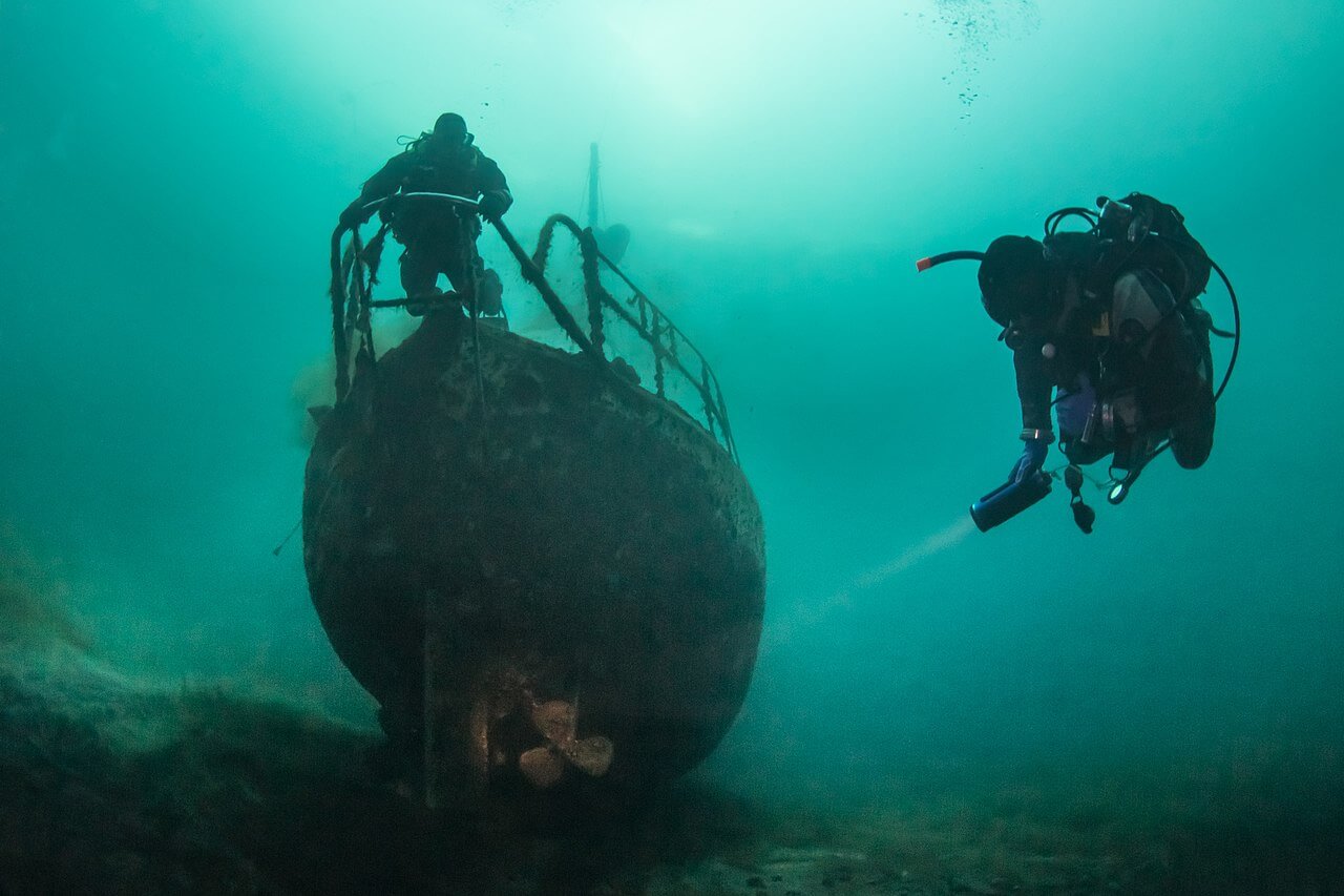 Die besten Tauchseen und Tauchspots in Deutschland mit Karte
